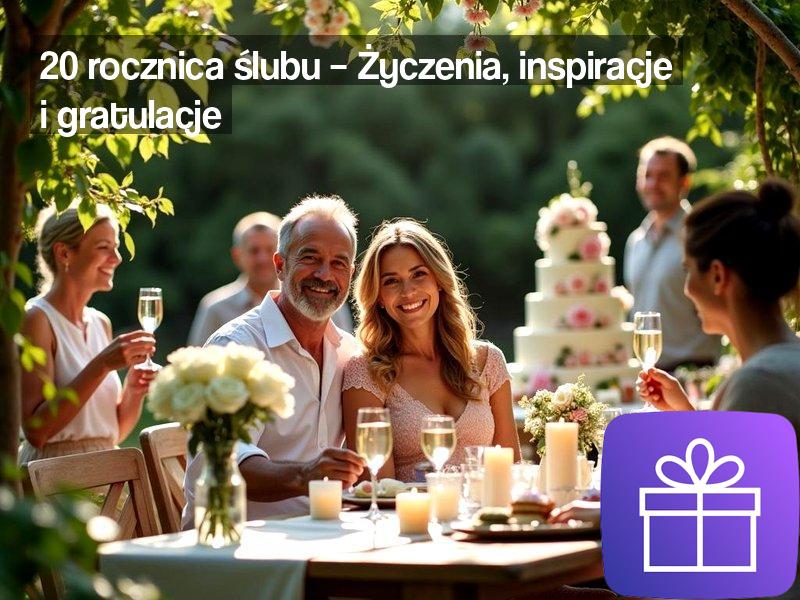 20 rocznica ślubu – Życzenia, inspiracje i gratulacje